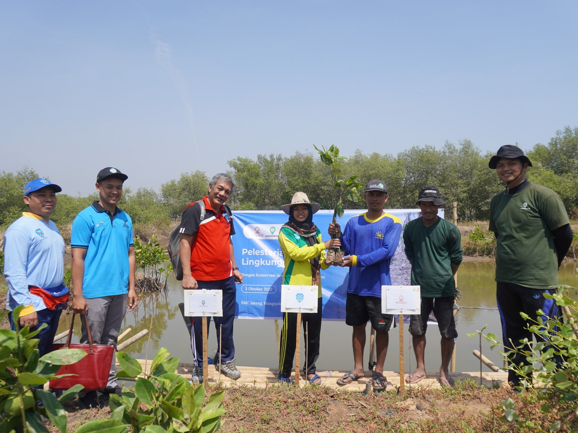 Hapus Jejak Emisi Karbon di Bumi, Mangrove Tag Lakukan Pendampingan ...